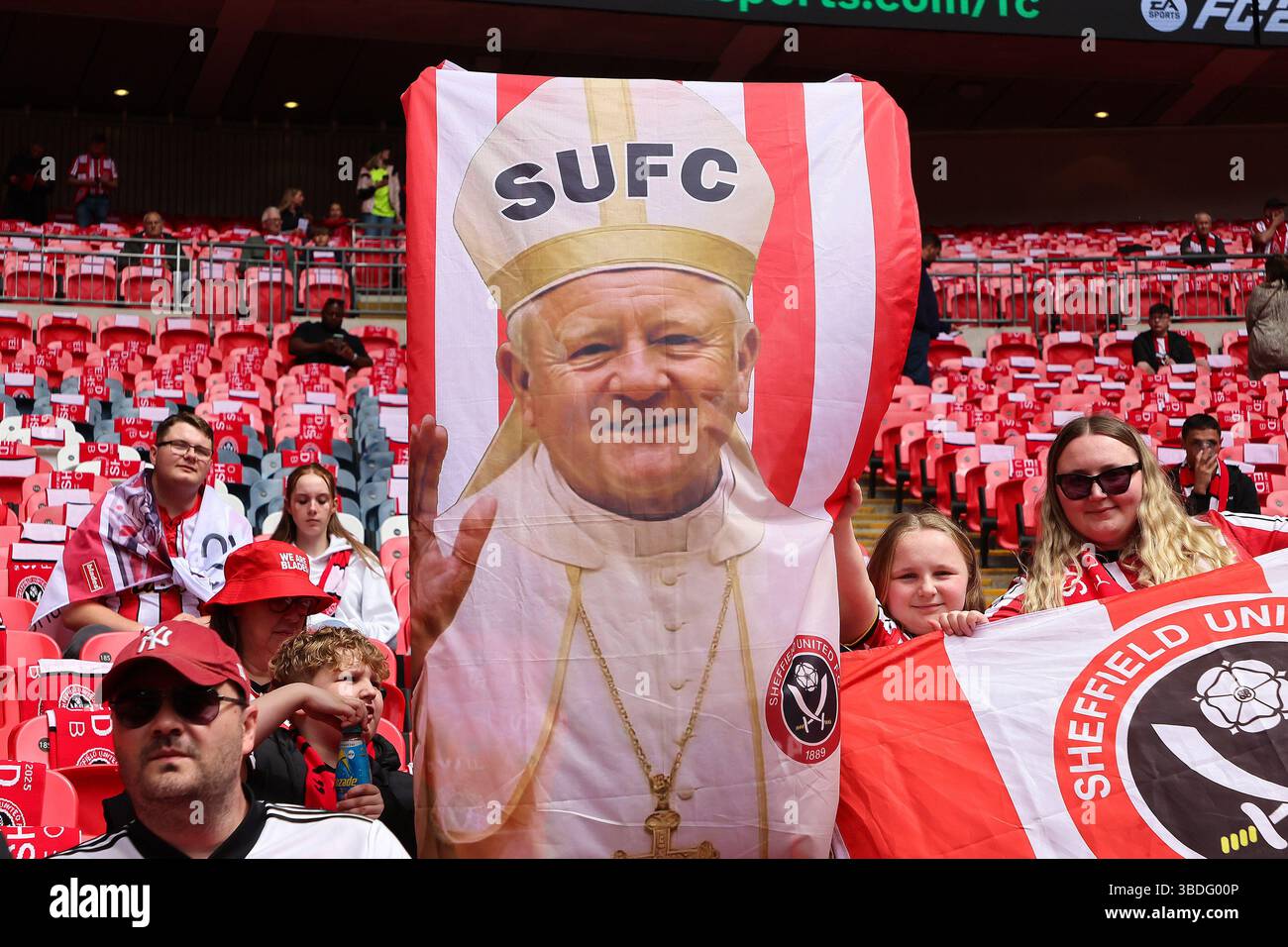 24th May 2025; Wembley Stadium, London, England; EFL Championship Play ...