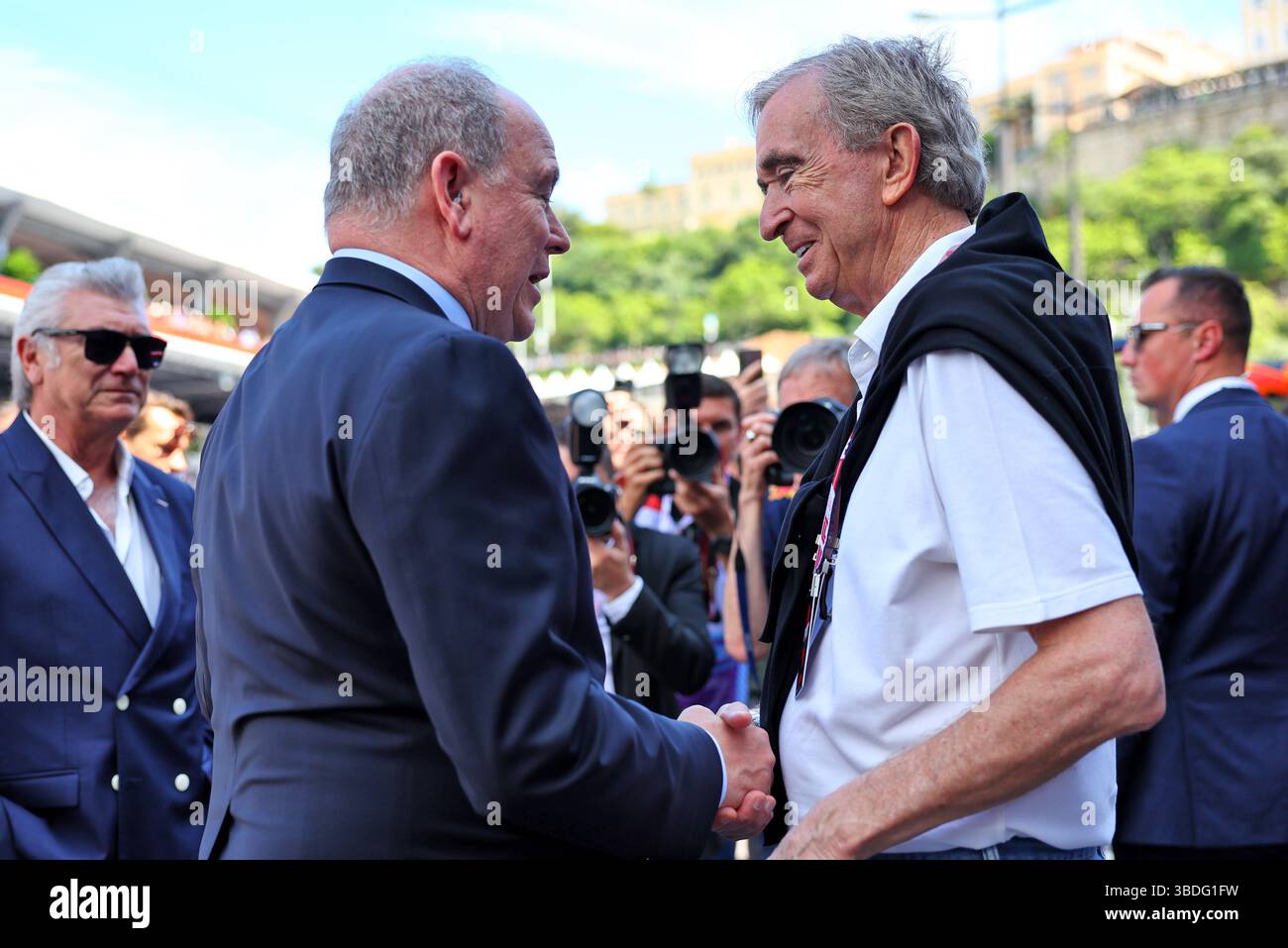 Monaco, Monte Carlo. 24th May, 2025. (L to R): HSH Prince Albert of ...