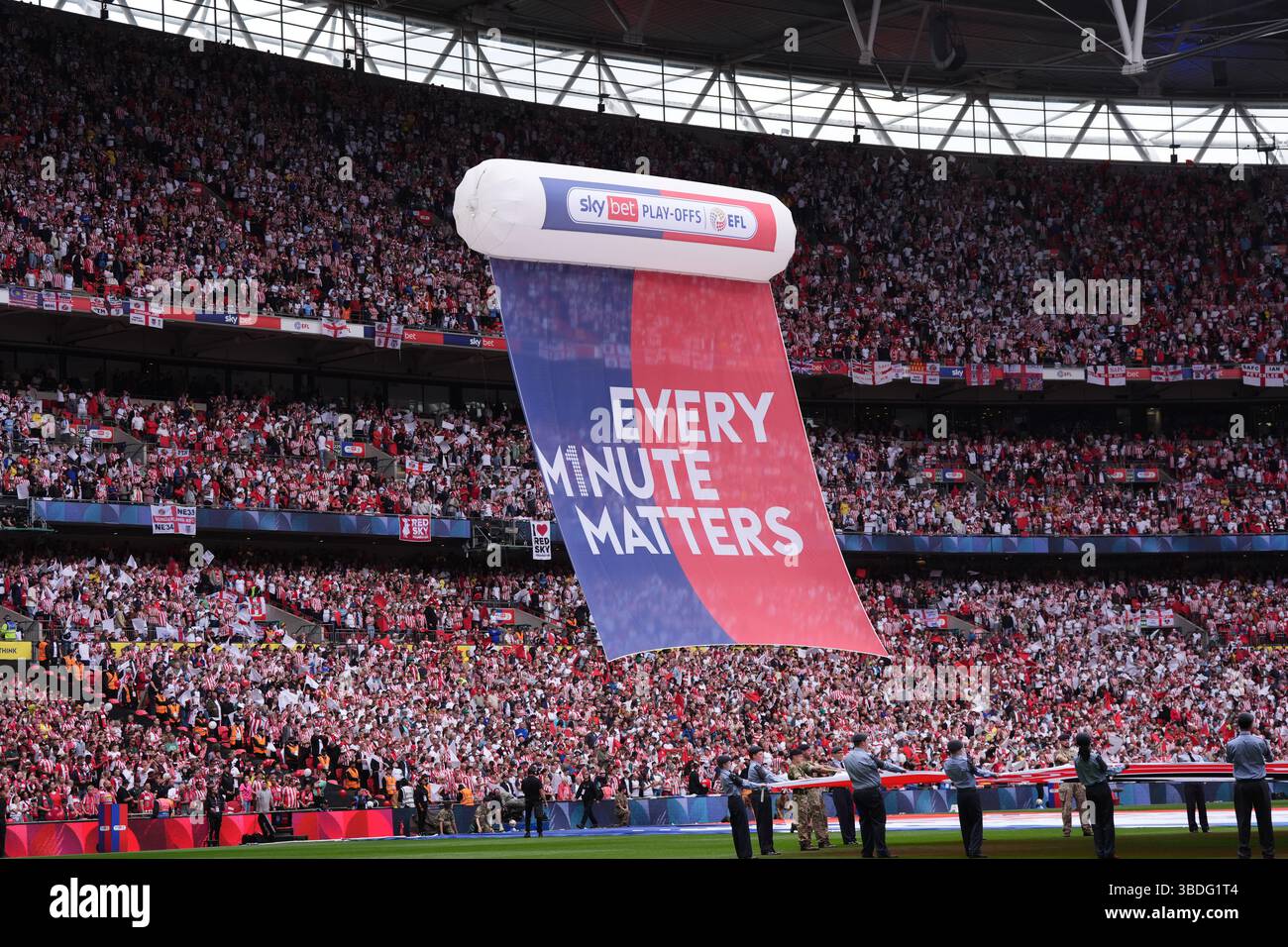 A banner for the Every Minute Matters campaign, which sees all three ...