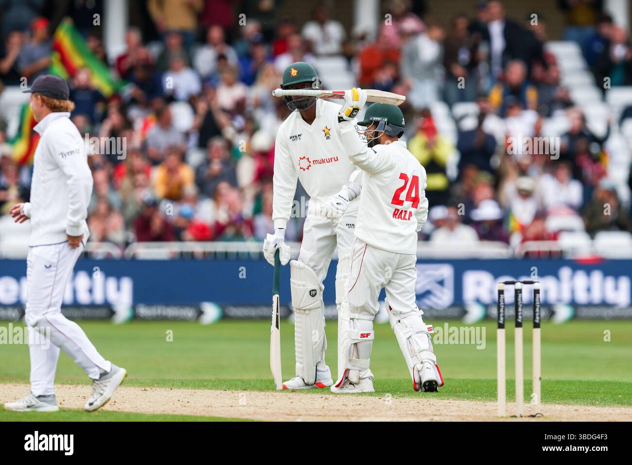 Nottingham, UK. 24th May, 2025. #24, Sikandar Raza of Zimbabwe ...