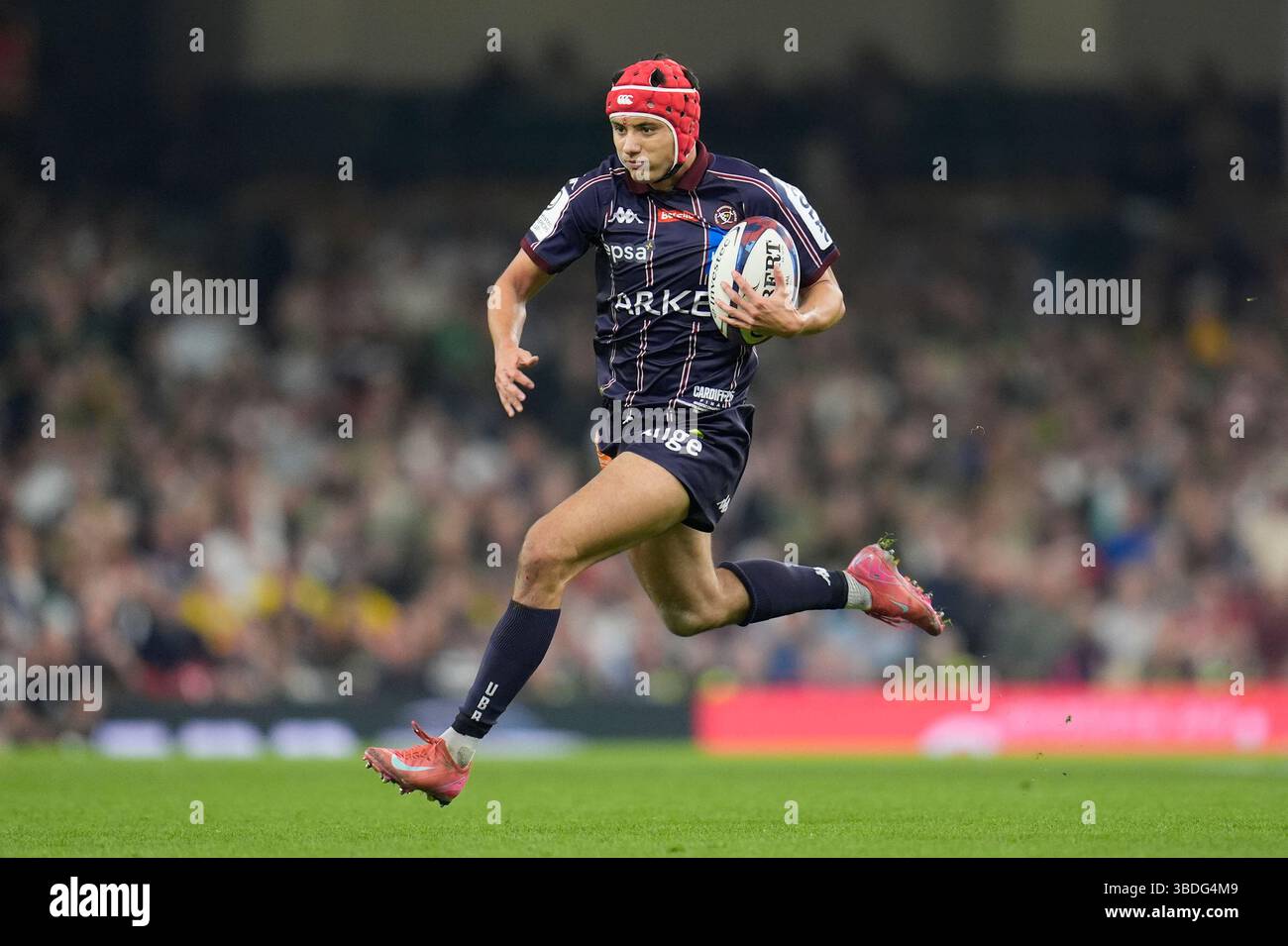 Union Bordeaux-Begles' Louis Bielle-Biarrey during the Investec ...