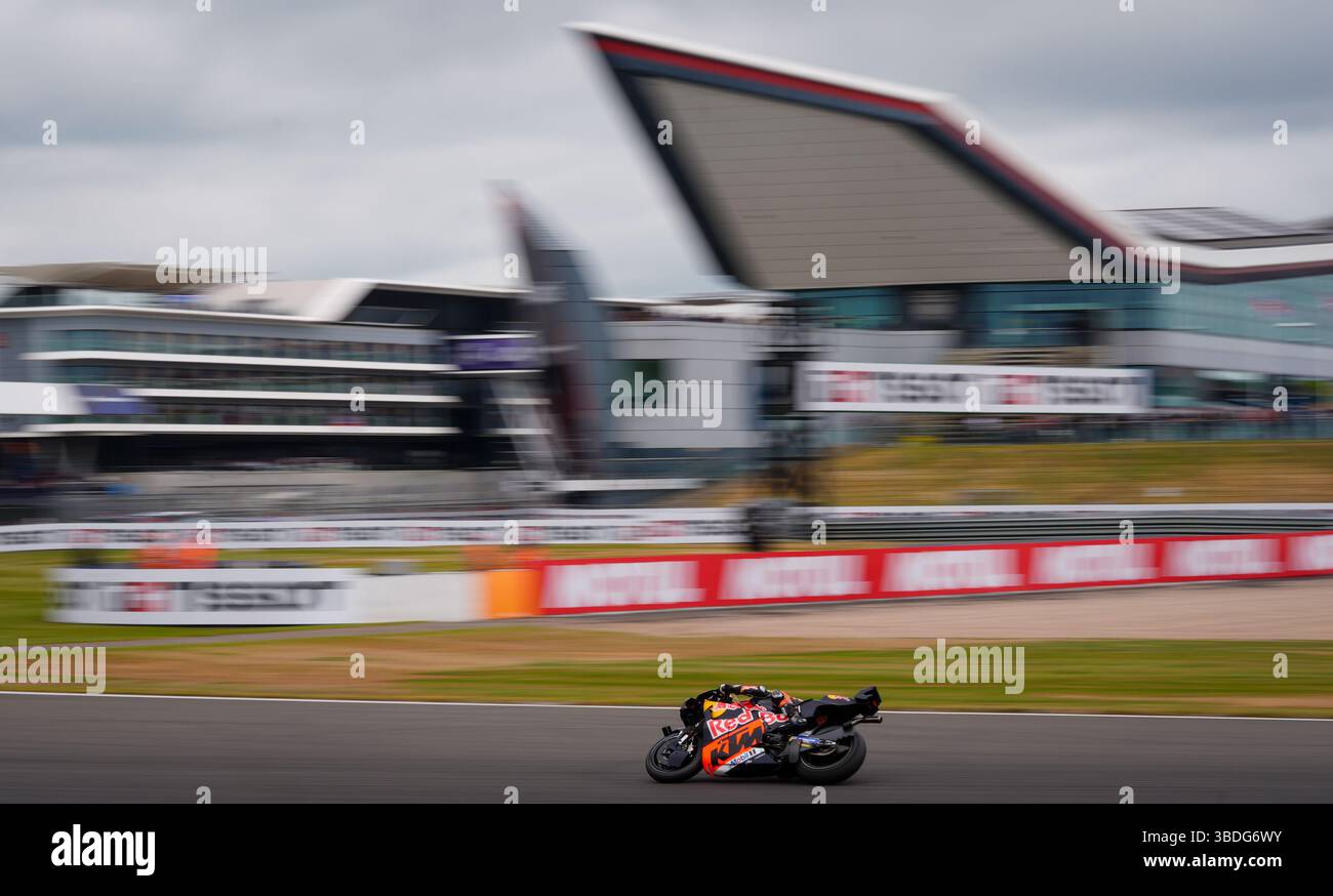 Red Bull KTM Tech3's Maverick Vinales in free practice two during the ...