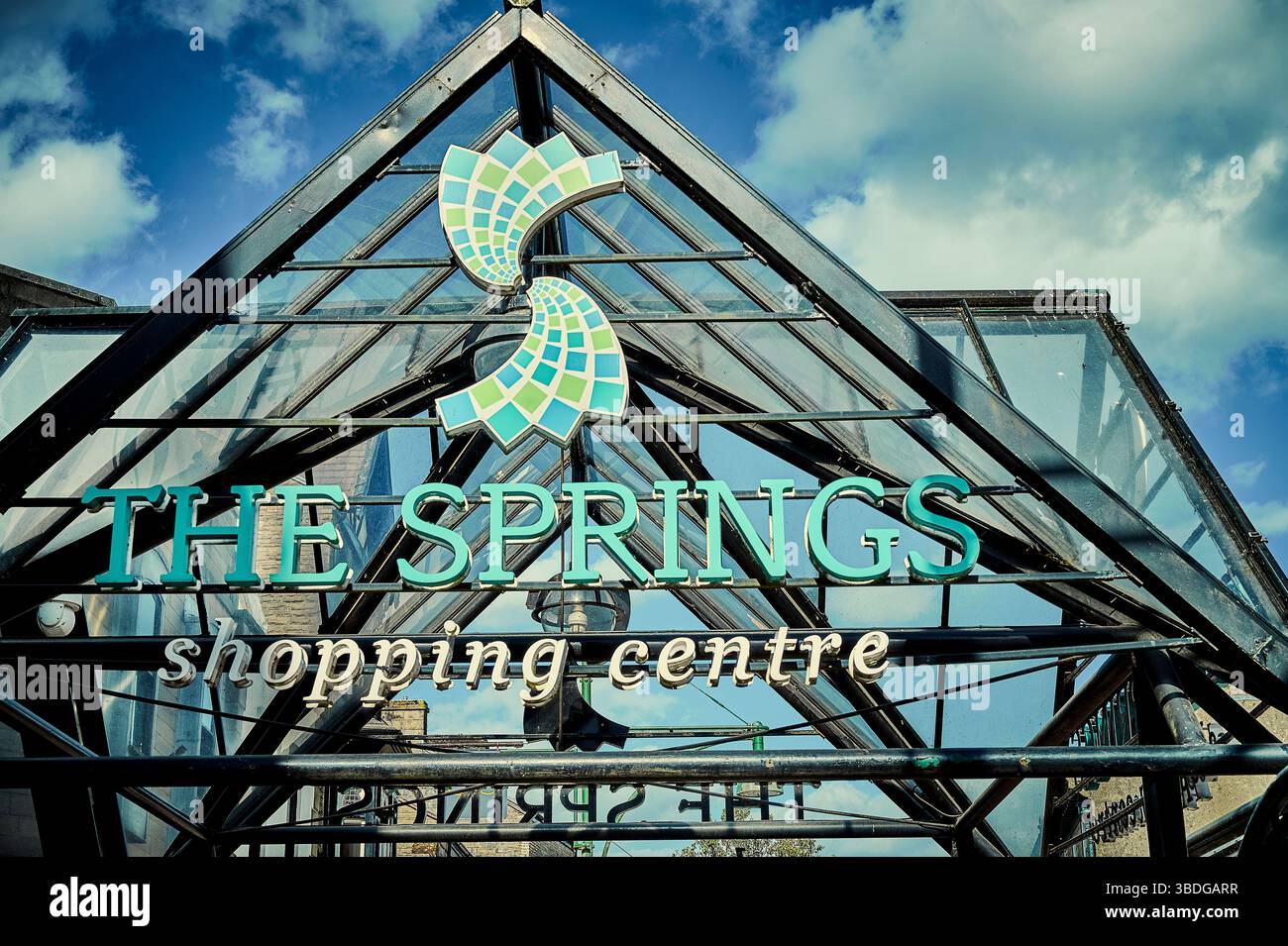 The Springs shopping centre in Buxton,UK Stock Photo - Alamy