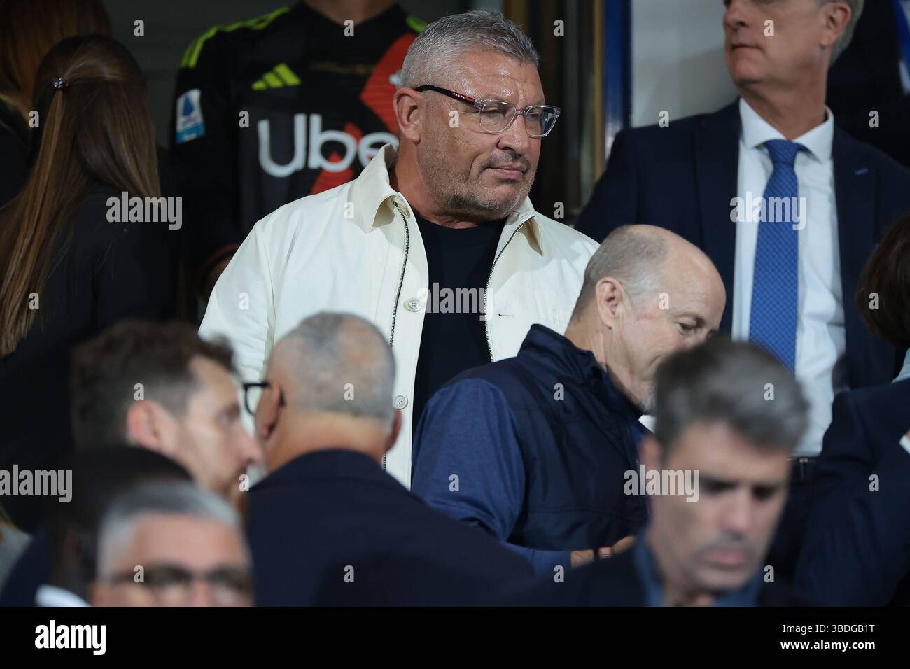 Como, Italy. 23rd May, 2025. Osian Roberts Team Co-ordinator of Como ...