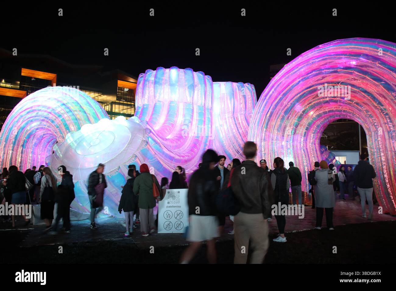 Sydney, Australia. 23rd May 2025. Vivid Sydney begins and will run from 23rd May until 14th June ...