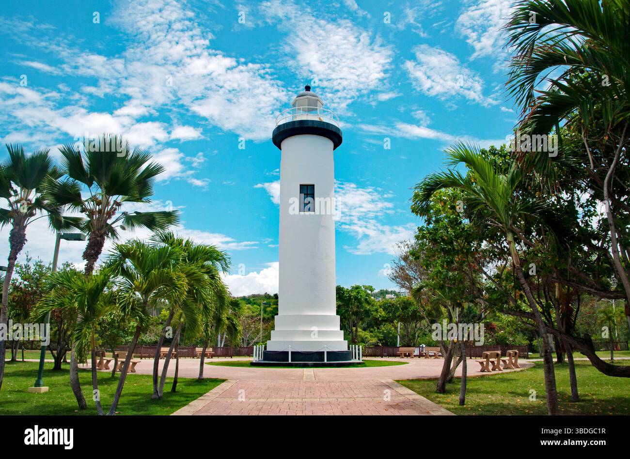 Punta Higuero Lighthouse, Rincon, Puerto Rico Stock Photo - Alamy