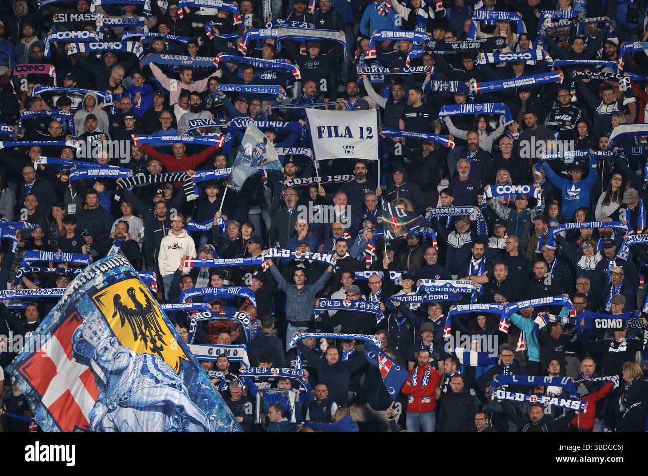 Como, Italy, 23rd May 2025. Como 12907 fans during the Como 1907 vs ...