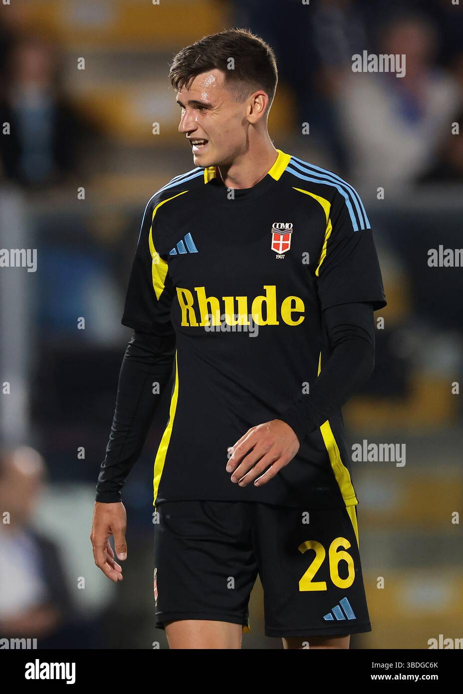 Como, Italy. 23rd May, 2025. Yannick Engelhardt of Como 1907 looks on ...