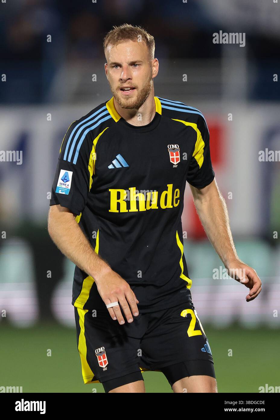 Como, Italy, 23rd May 2025. Ivan Smolcic of Como 1907 during the Como ...