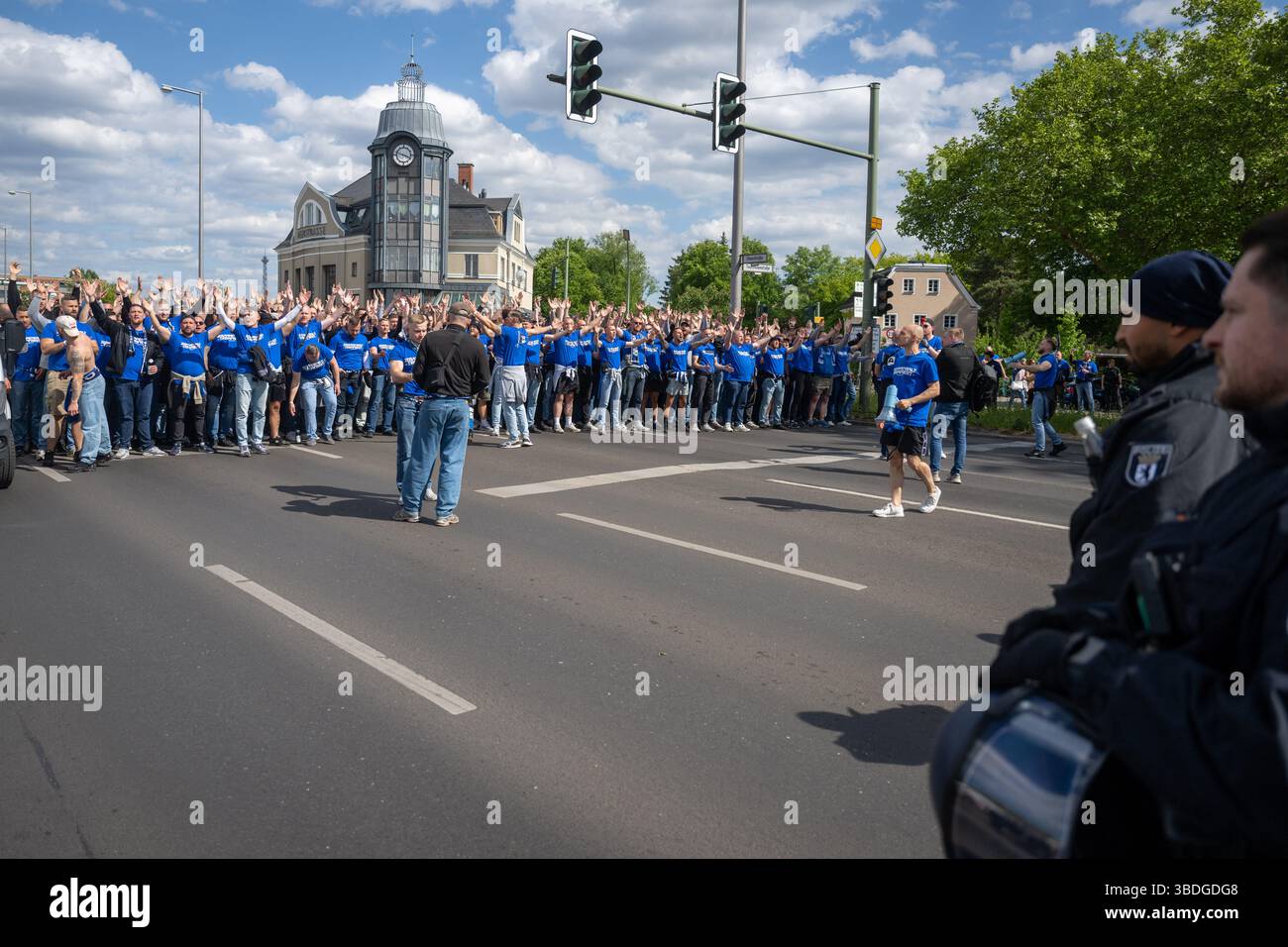 Berlin, Germany. 24th May, 2025. Soccer: DFB Cup, Arminia Bielefeld ...