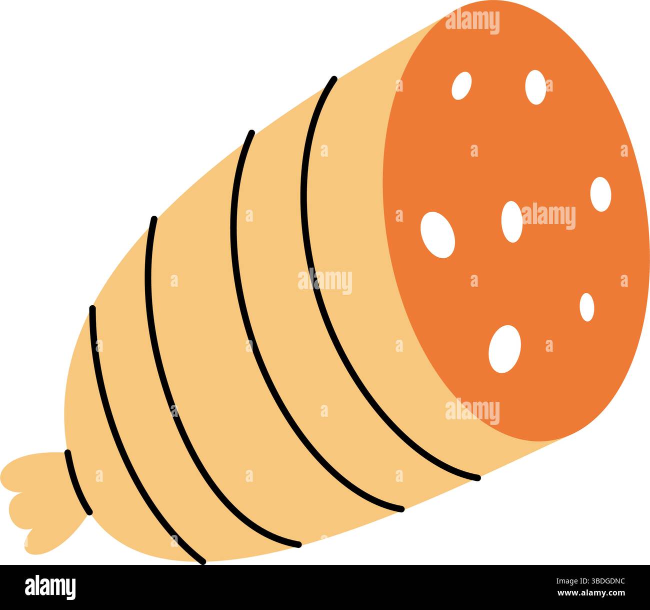 Sausage. Fresh raw sausages. Vector illustration Stock Vector Image ...
