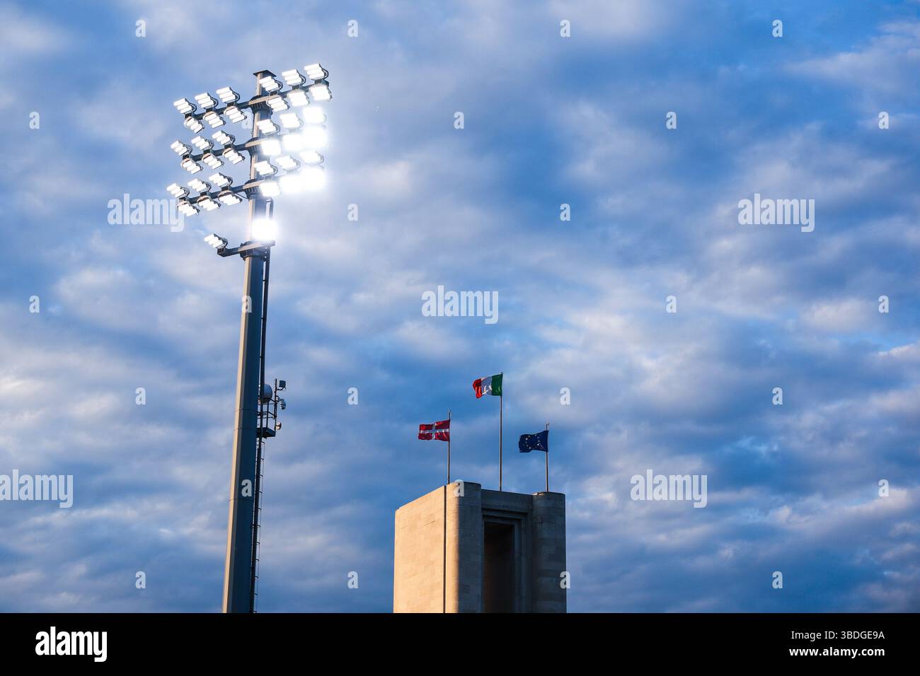 Como, Italien. 23rd May, 2025. A general view inside the stadium during ...