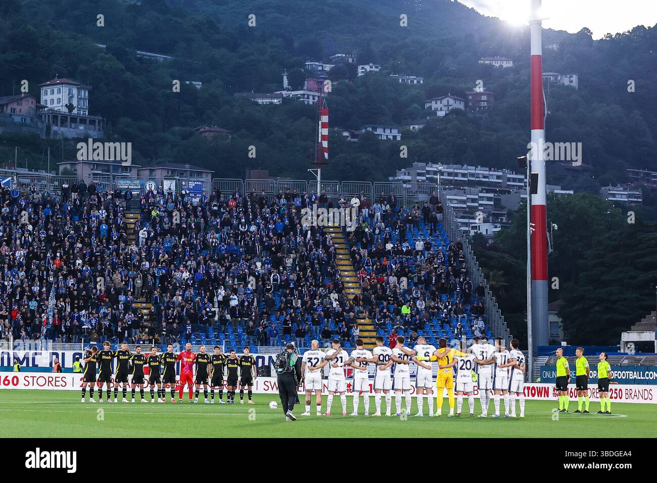Como, Italien. 23rd May, 2025. A general view inside the stadium during ...