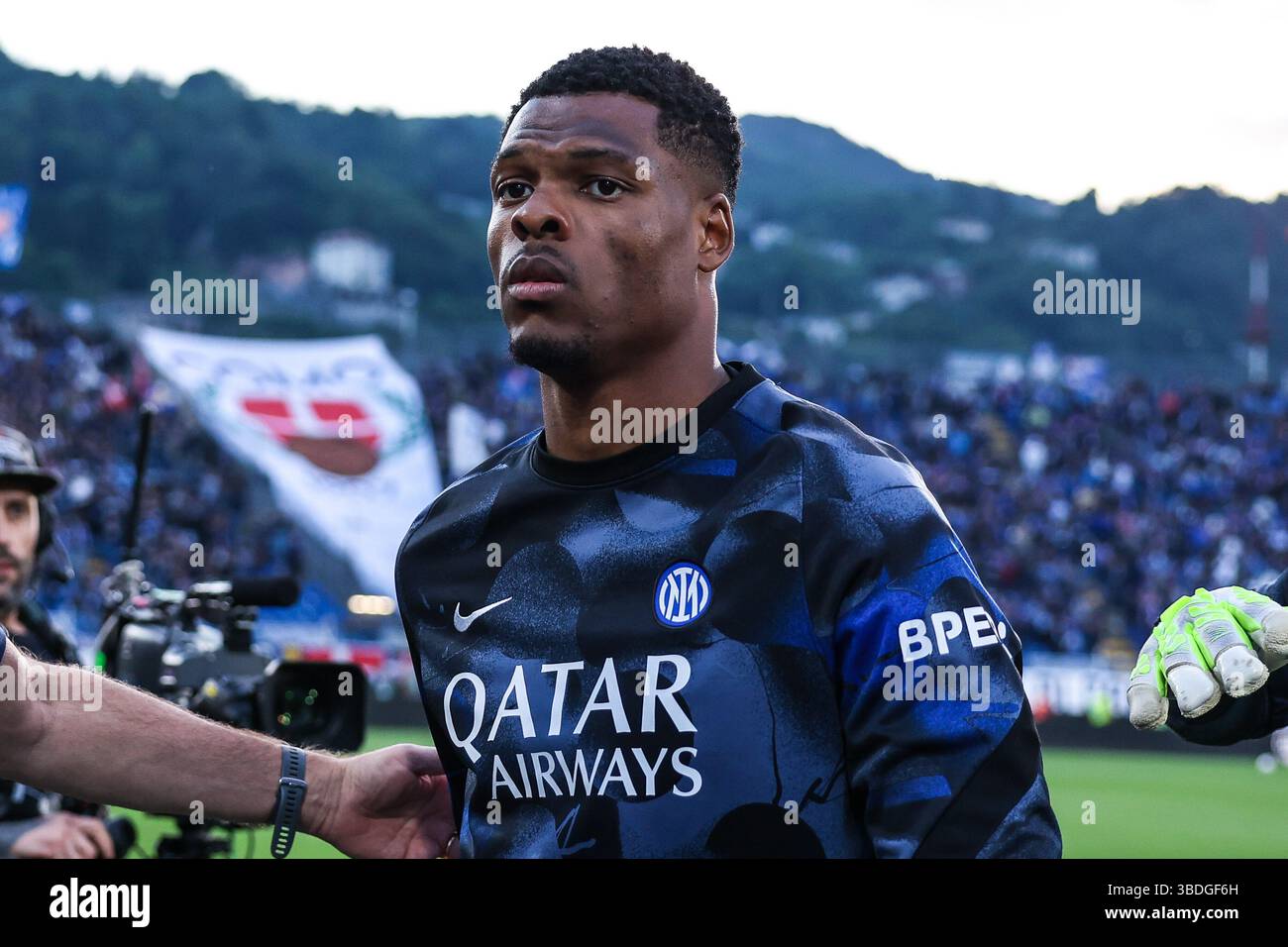 Denzel Dumfries of FC Internazionale seen during Serie A 2024/25 ...