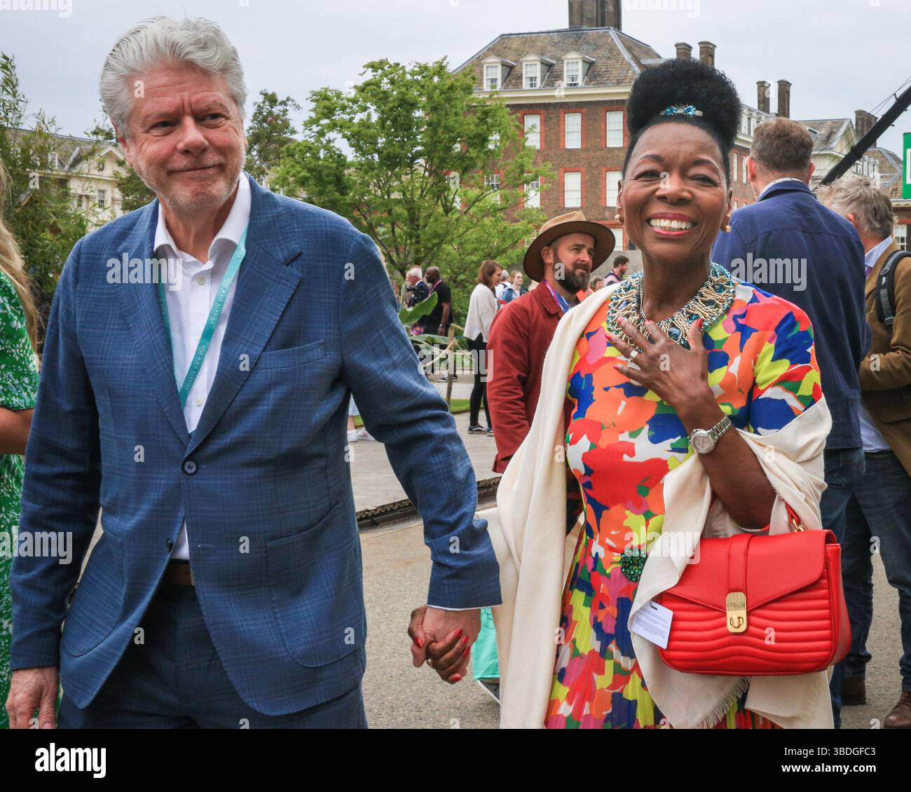 Floella Benjamin and husband Keith Taylor., RHS Chelsea Flower Show ...