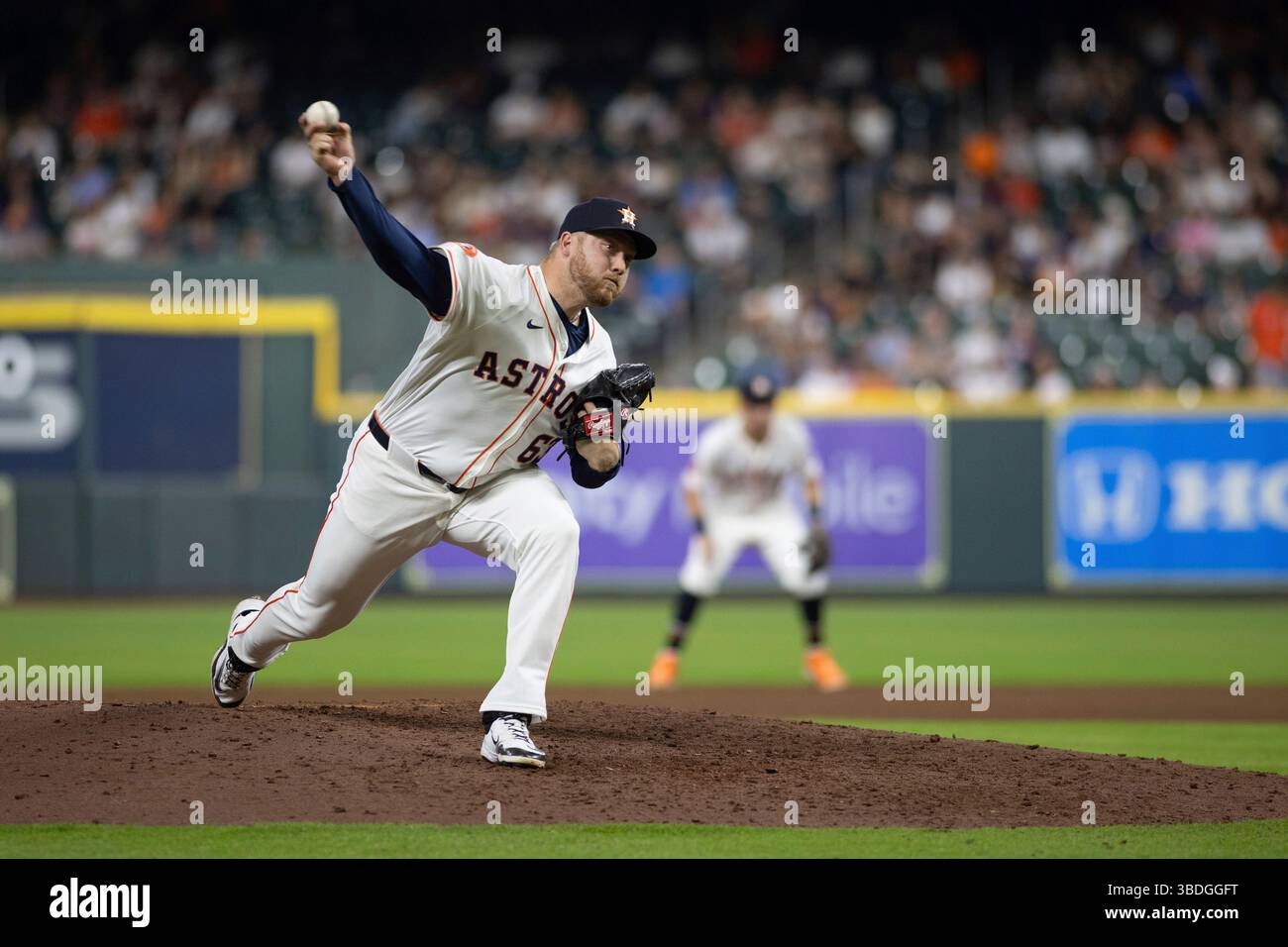 May 22, 2025: Houston Astros pitcher Kaleb Ort (63) throws a pitch ...