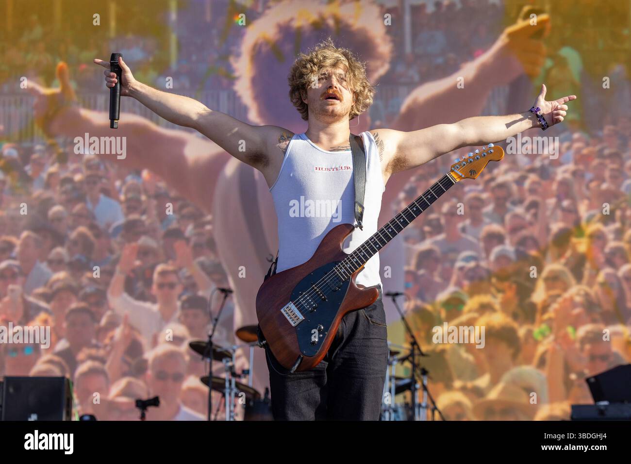 Napa, USA. 23rd May, 2025. Jakob Nowell of Sublime during the ...