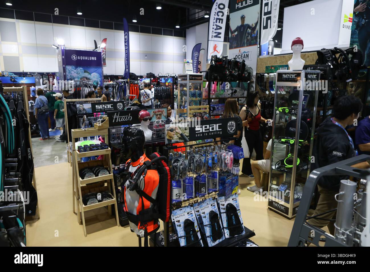A general view of Thailand Dive Expo (TDEX) 2025 Exhibition a diving ...