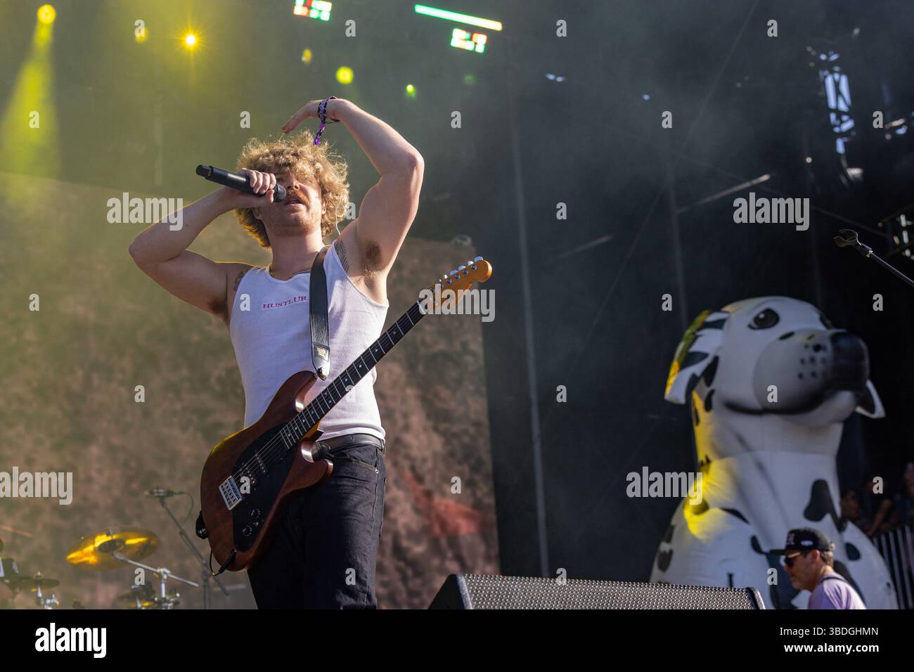 Napa, USA. 23rd May, 2025. Jakob Nowell of Sublime during the ...