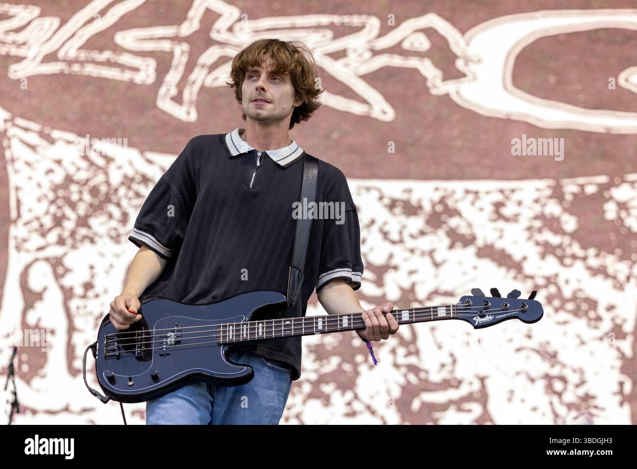 Napa, USA. 23rd May, 2025. Kevin Judd of Ultra Q during the BottleRock ...