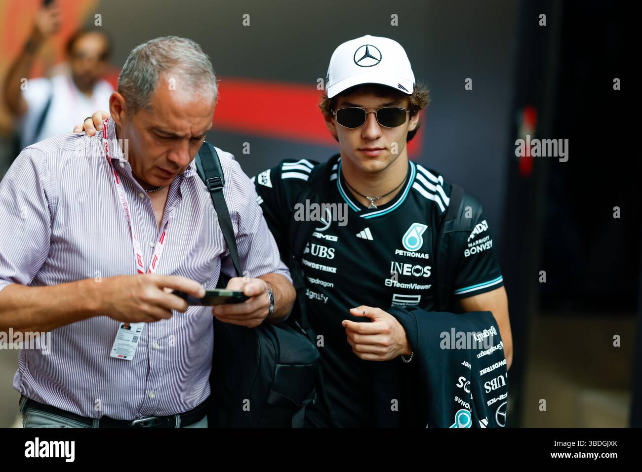 KIMI ANTONELLI Andrea (ita), Mercedes AMG F1 Team W16, portrait during the Formula 1 Tag Heuer ...