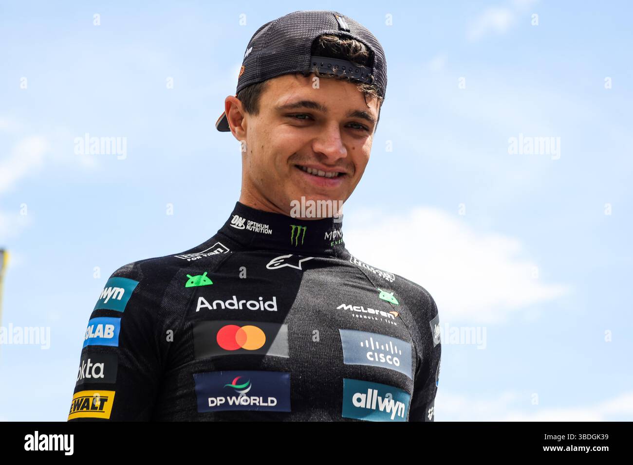 NORRIS Lando (gbr), McLaren F1 Team MCL39, portrait during the Formula 1 Tag Heuer Grand Prix de ...