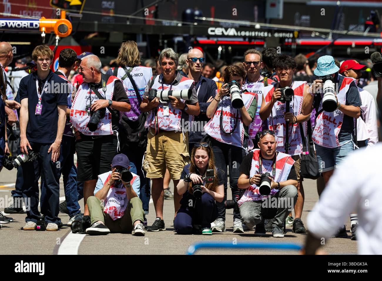 Photographers during the Formula 1 Tag Heuer Grand Prix de Monaco, 8th ...