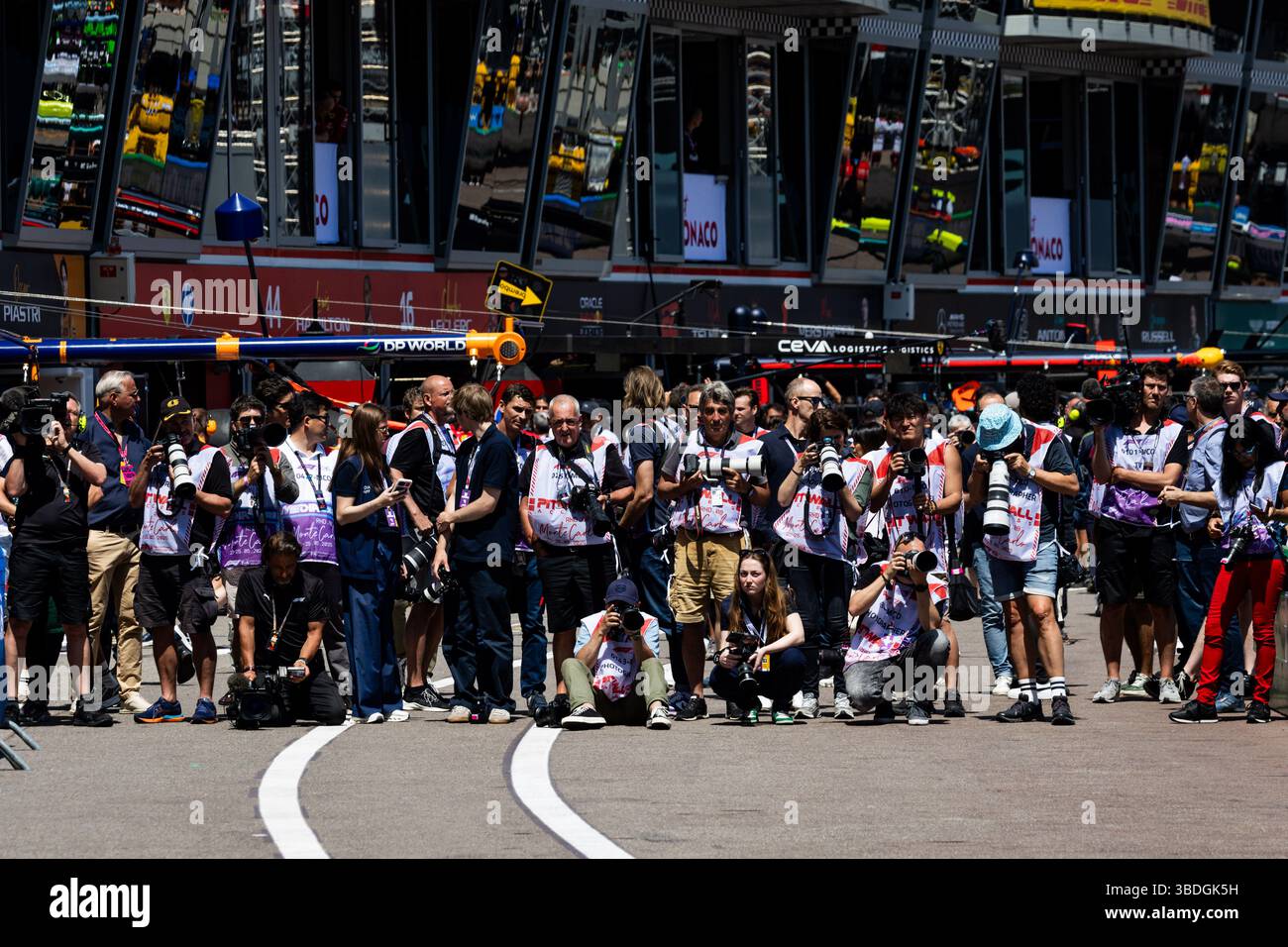 Photographers during the Formula 1 Tag Heuer Grand Prix de Monaco, 8th ...