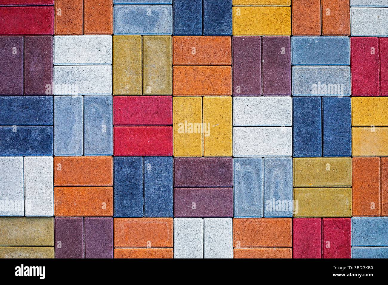 colored tiles for interiors inside and outside Stock Photo - Alamy