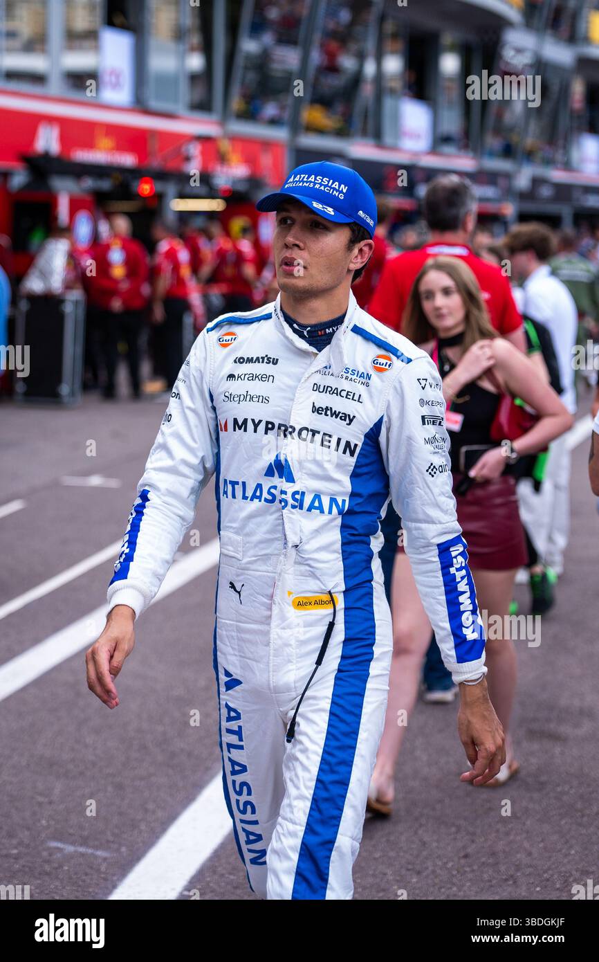 Atlassian Williams Racing F1 Team's Thailand driver Alex Albon after ...