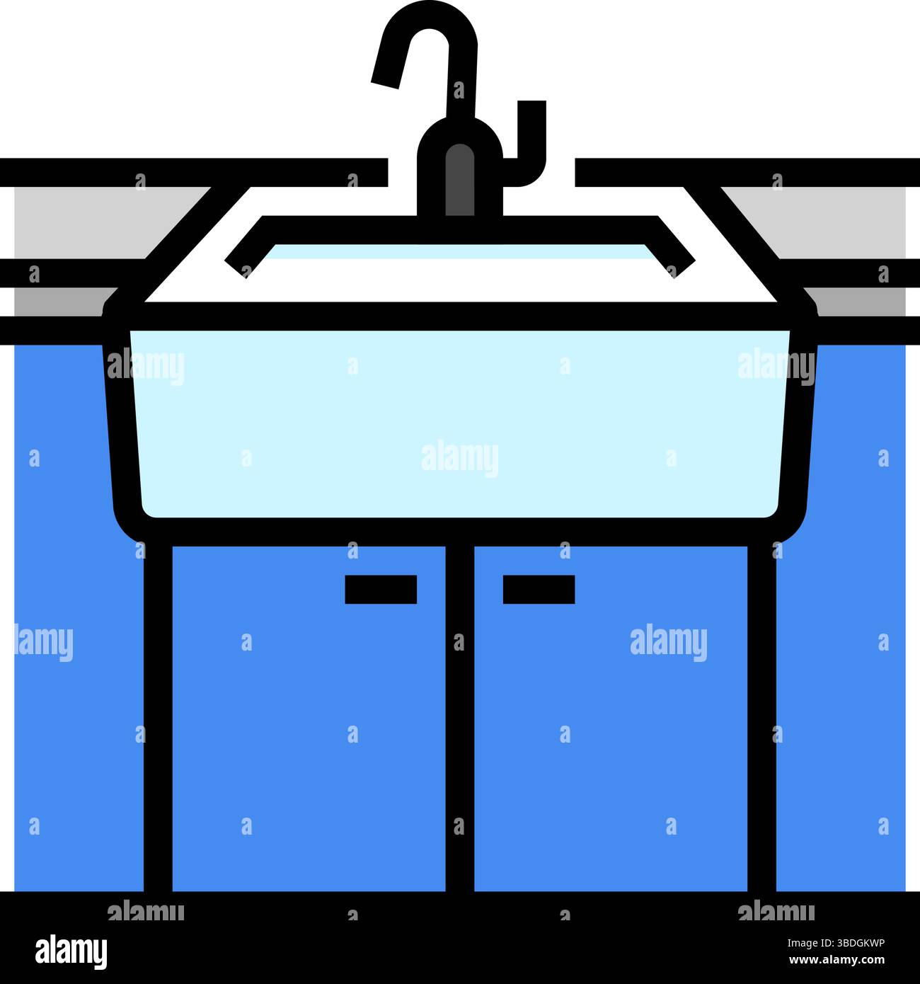Farmhouse countertop Stock Vector Images - Alamy