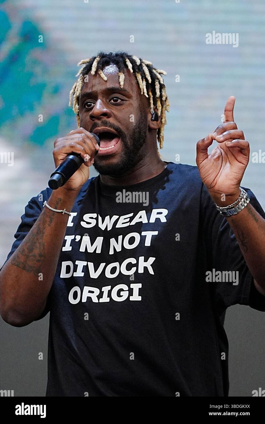 Myles Smith performs on the main stage during BBC Radio 1's Big Weekend ...
