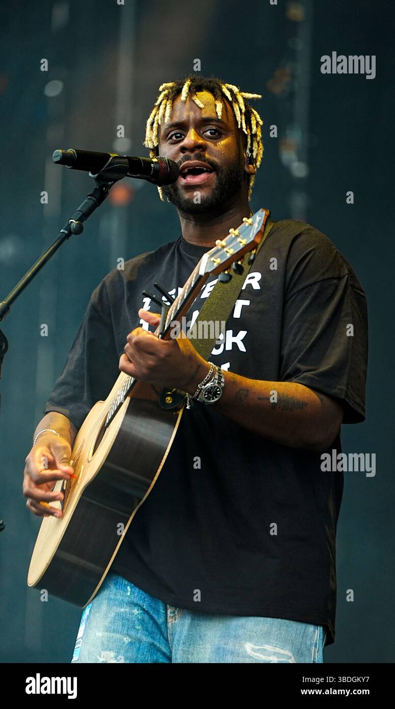 Myles Smith performs on the main stage during BBC Radio 1's Big Weekend ...