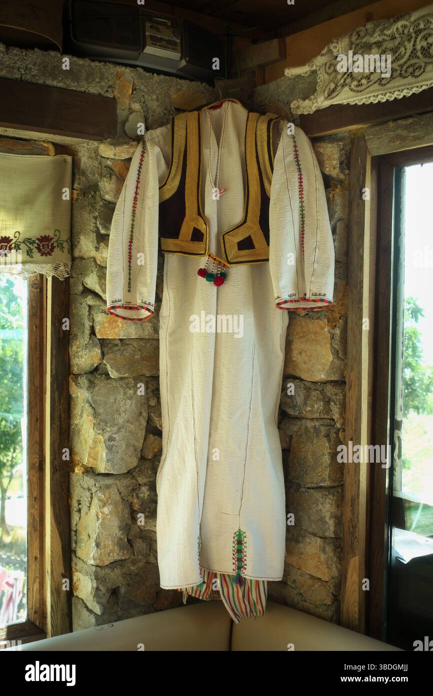 bosnian traditional costume, Lukomir, Bosnia and Herzegovina Stock ...