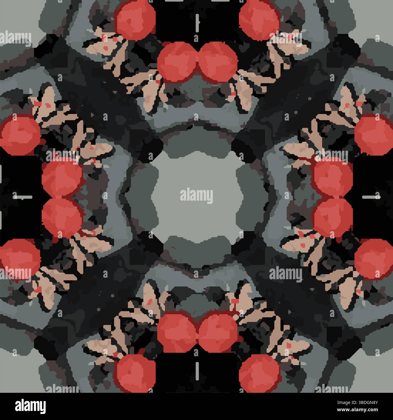 Red black texture abstract Stock Vector Images - Alamy