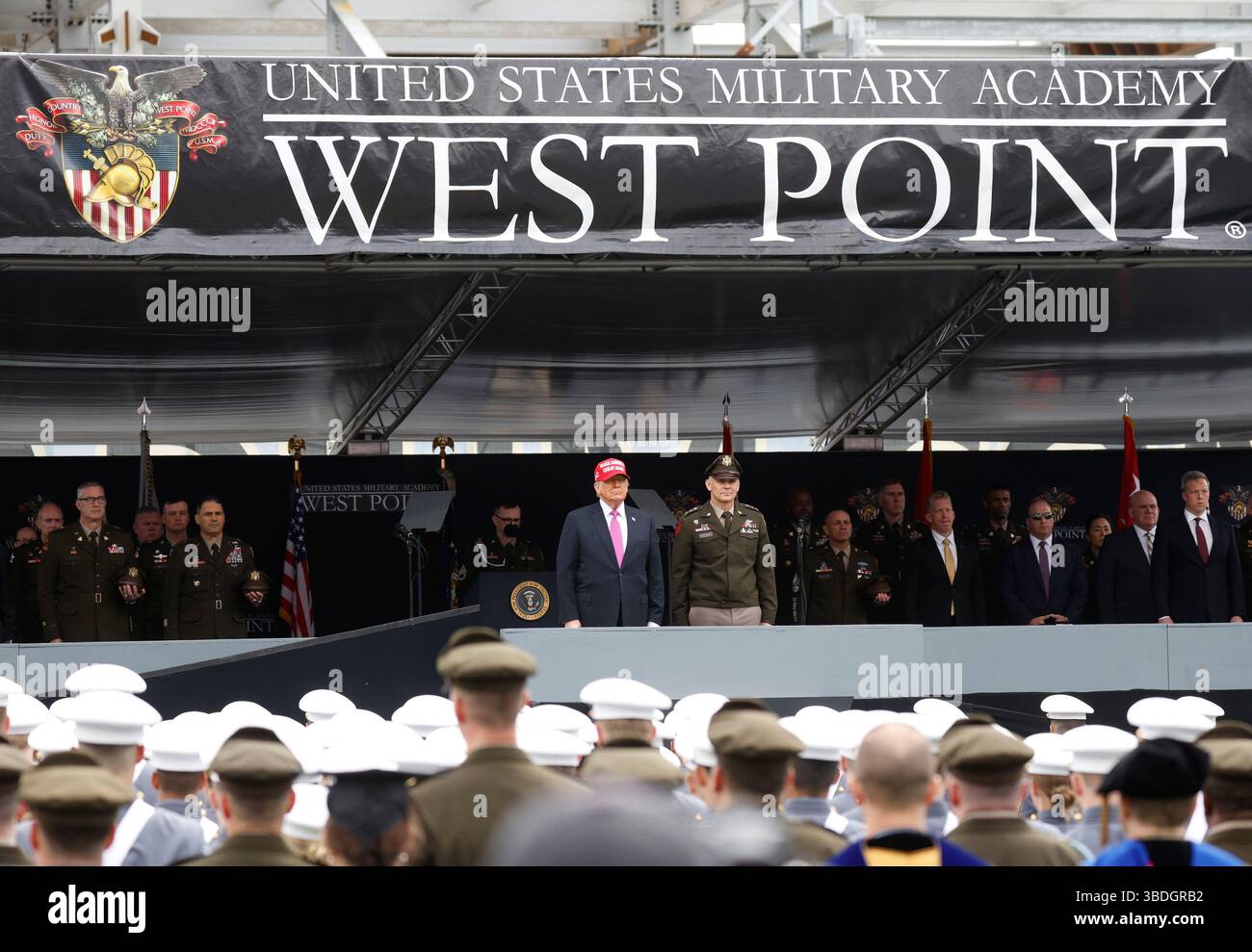 West Point, United States. 24th May, 2025. United States President ...