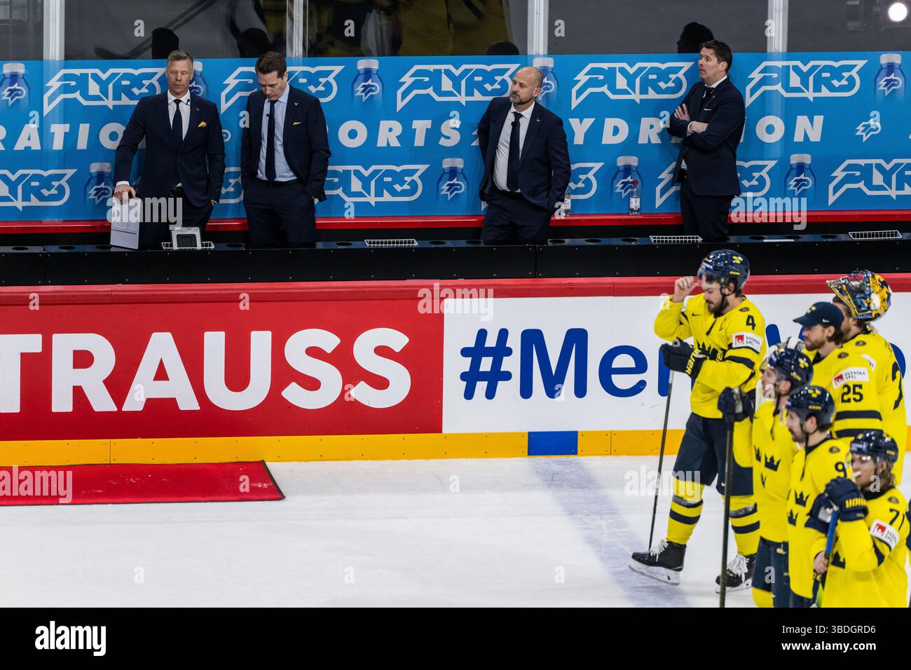 Stockholm, Sweden. 24th May, 2025. 250524 Assistant coach Nicklas Rahm ...
