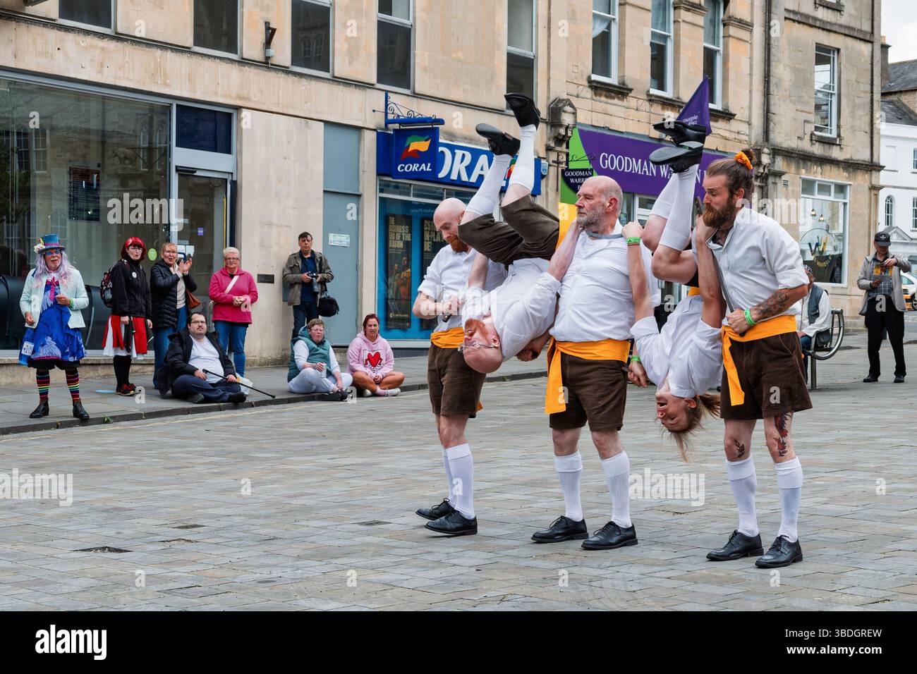 Chippenham, Wiltshire, UK, 24th May, 2025. Members of the Northgate ...