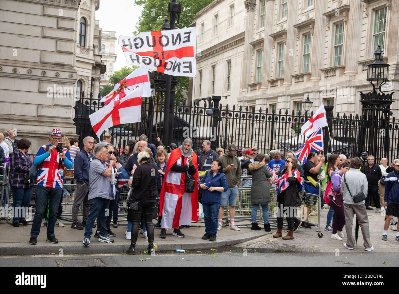Politics costume protest union jack flag hi-res stock photography and ...