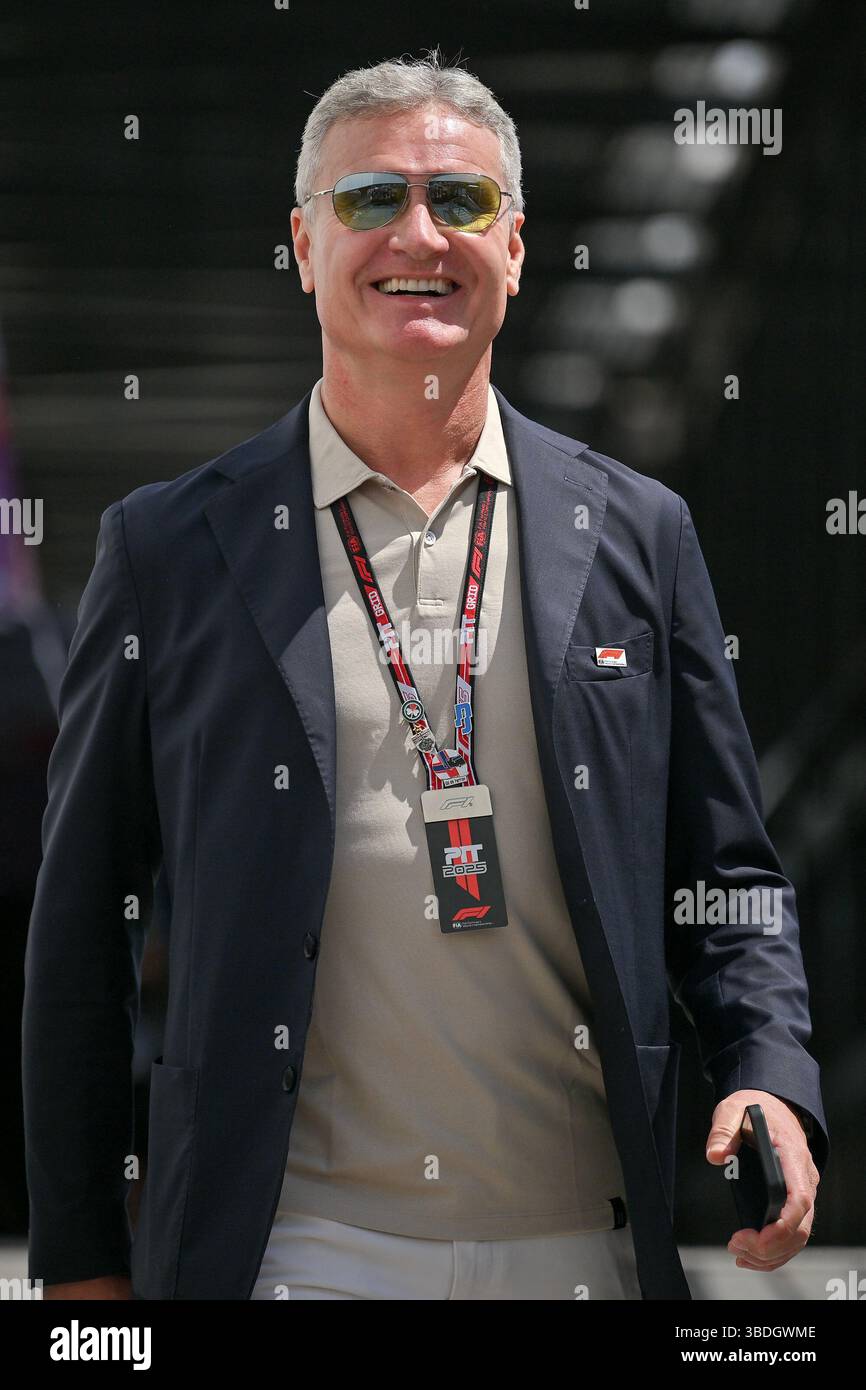 MONTE-CARLO, MONACO - MAY 24: David Coulthard during qualifying ahead ...