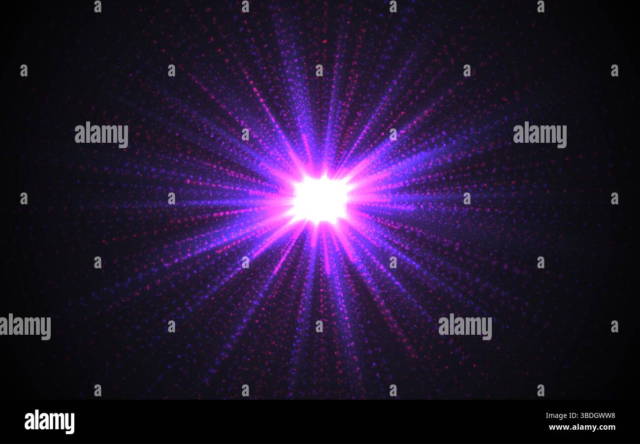 Colorful nebula explosion effect Stock Vector Images - Alamy