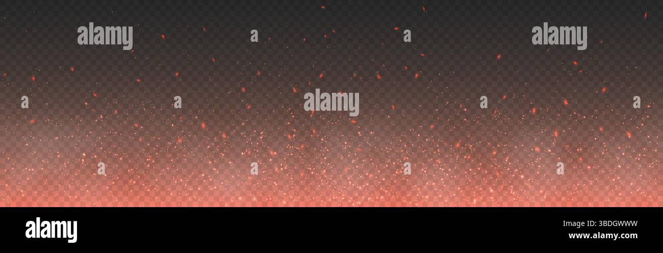 Flying ash glowing embers on hi-res stock photography and images - Alamy