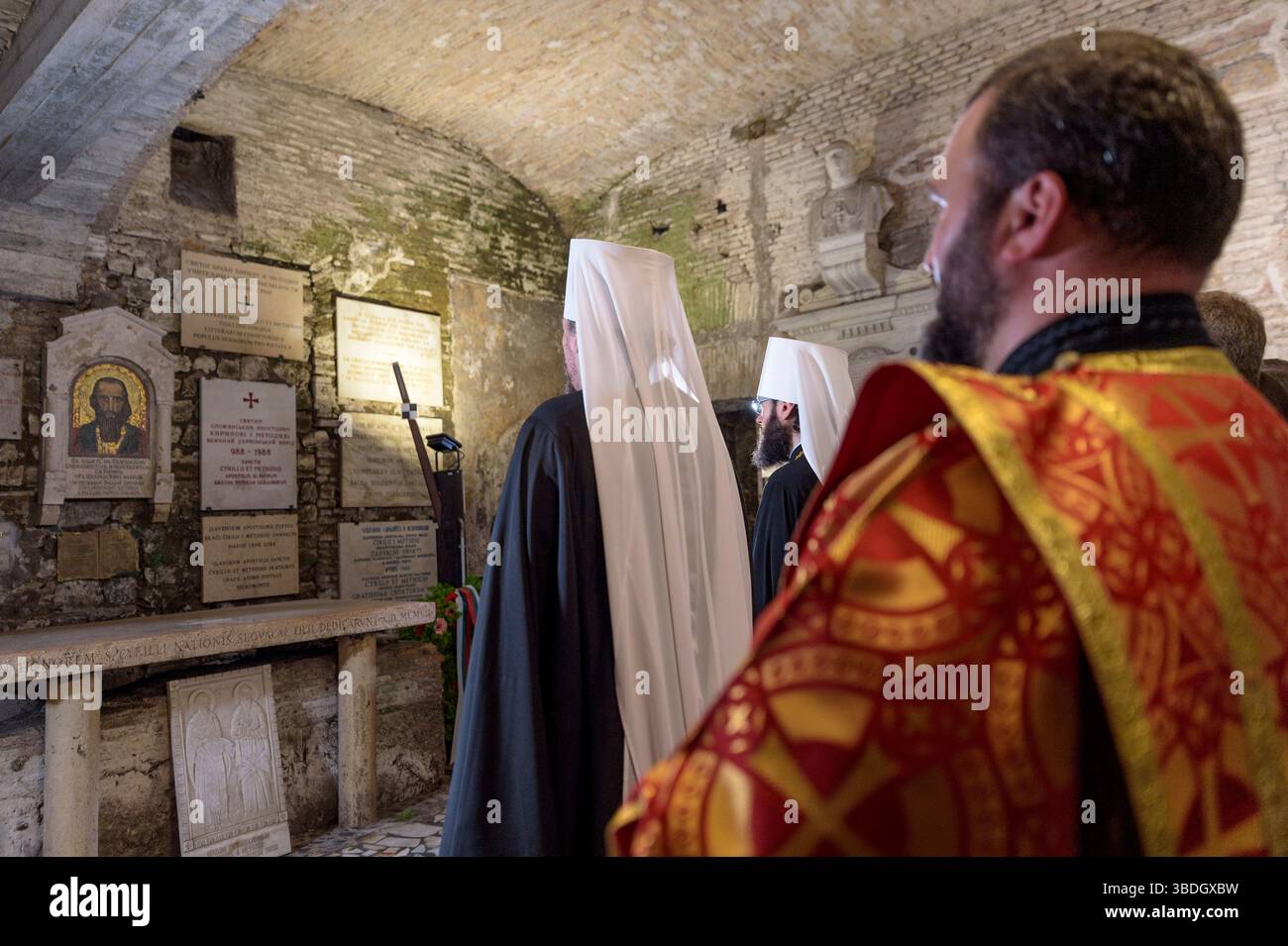 May 24, 2025, Rome, Italy: Metropolitan ANTONIJ of VOLOKOLAMSK(R) and ...