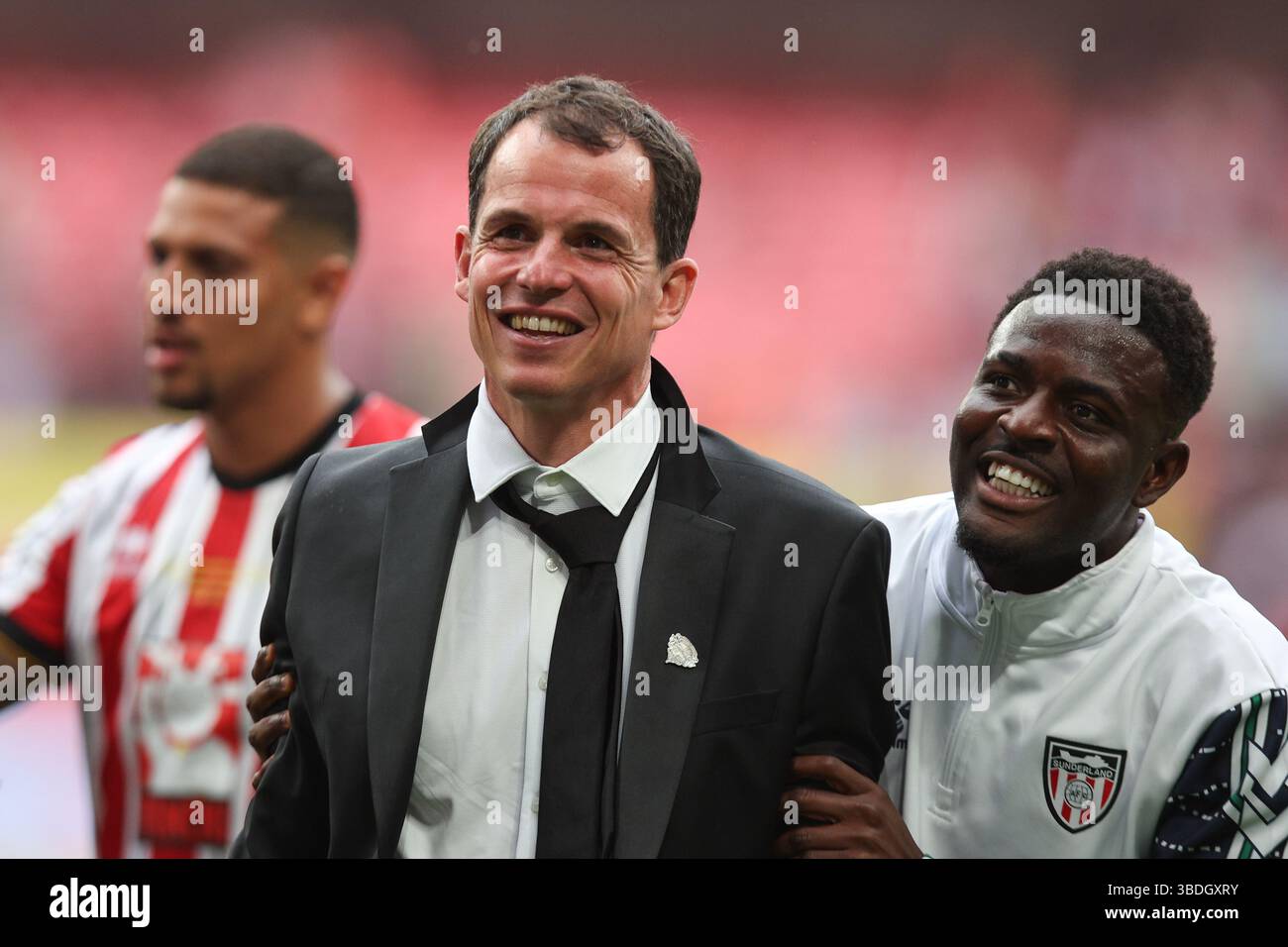 LONDON, UK - 24th May 2025: Sunderland AFC Manager Regis Le Bris ...