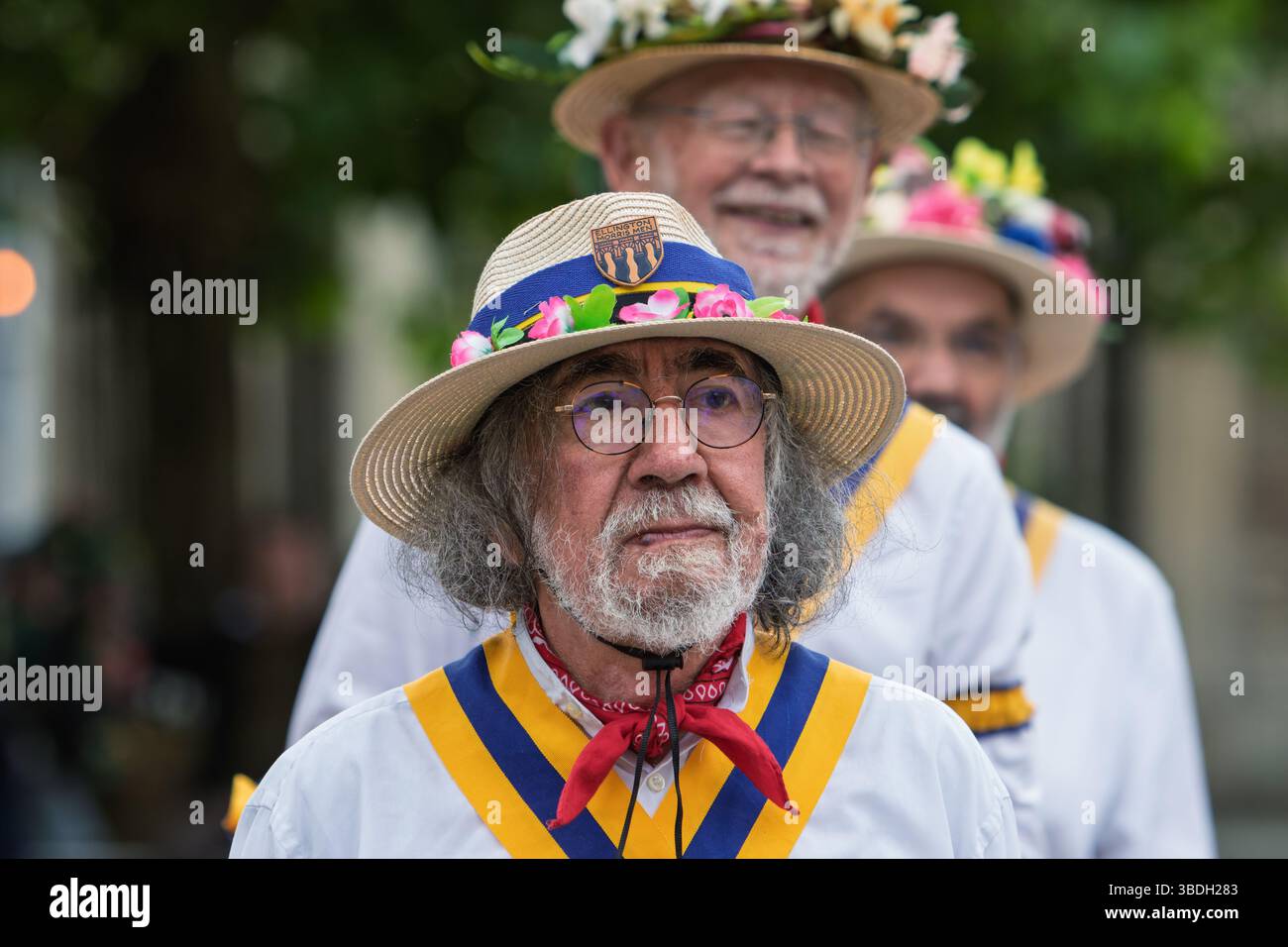 Chippenham, Wiltshire, UK, 24th May, 2025. Members of the Ellington ...