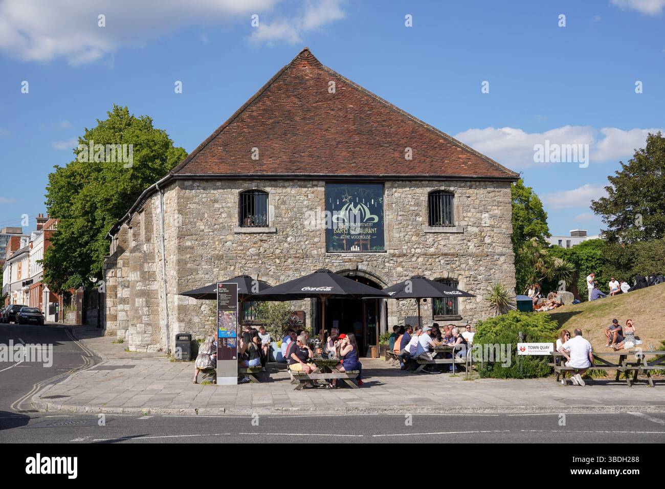 The Dancing Man Brewery in Southampton England 17 May 2025. Pub brewery ...