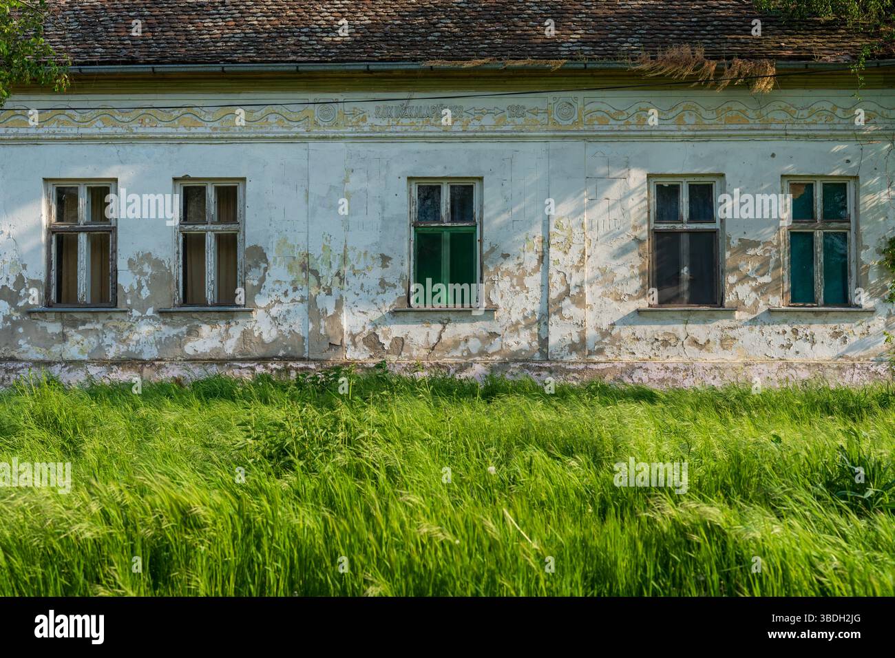 Silent Windows of the Past Stock Photo - Alamy