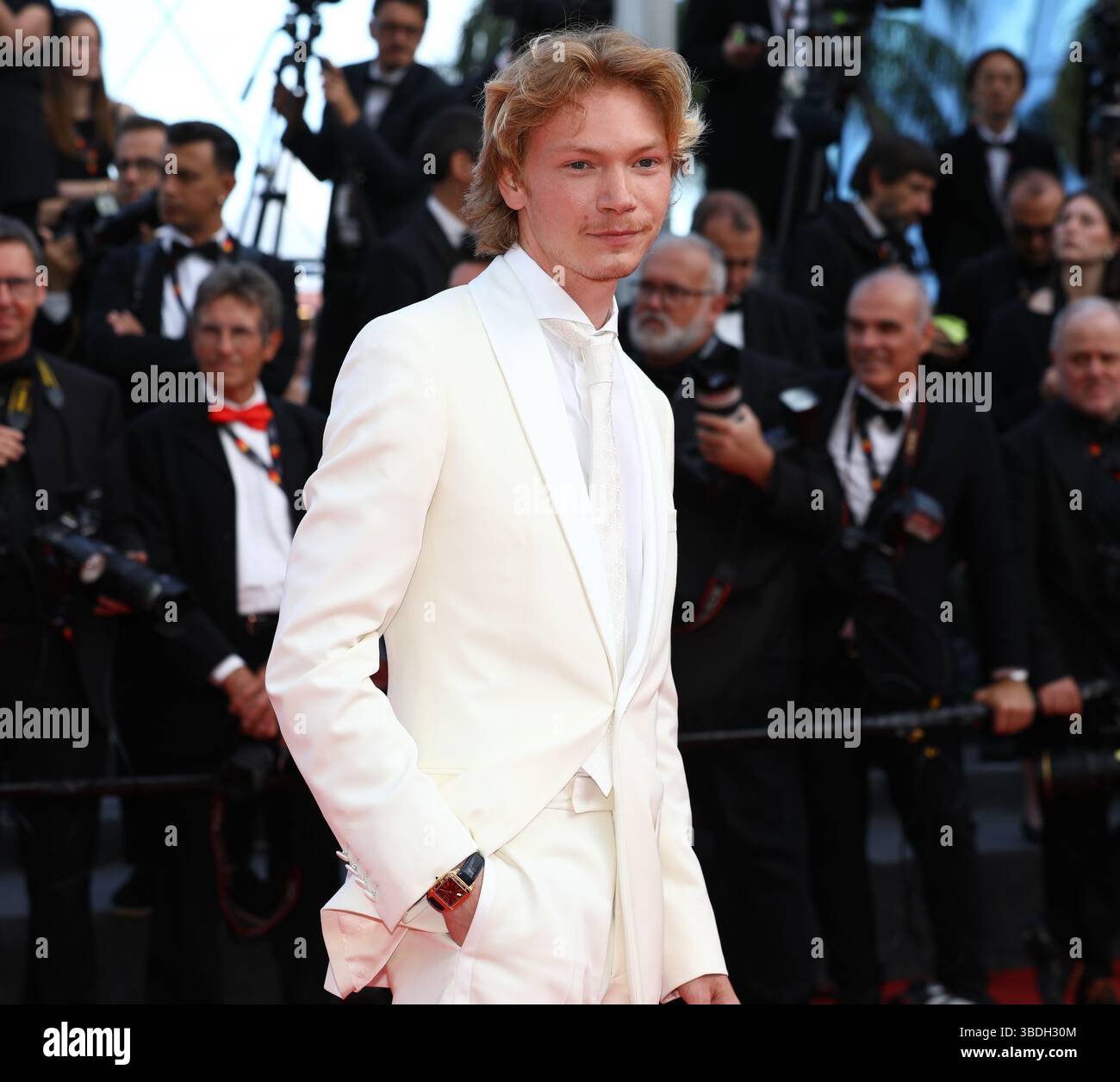 May 24, 2025, Cannes, Cote D'azur, France: FILIP SCHNAK pose on the red ...