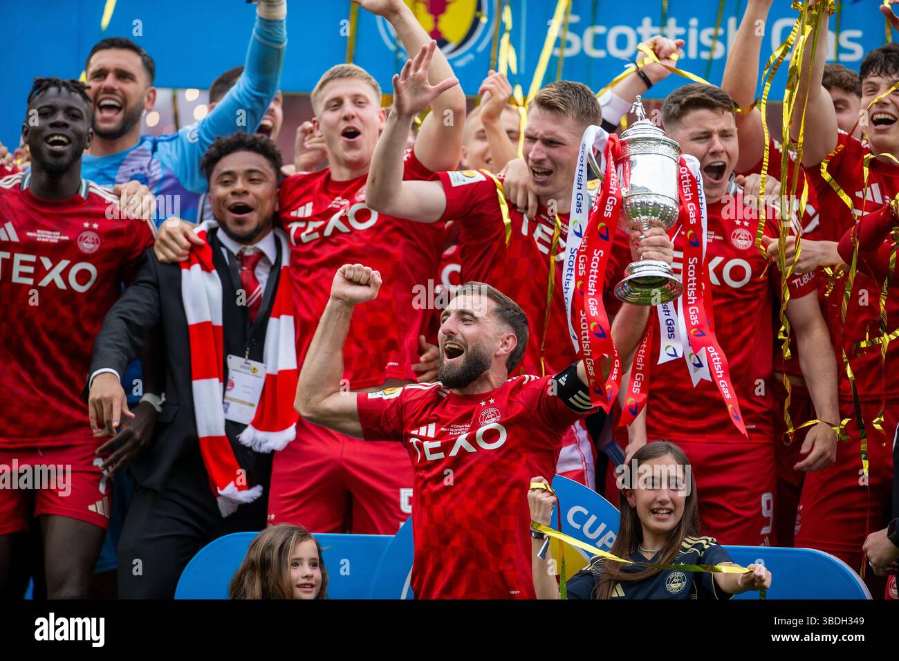 24th May 2025; Hampden Park, Glasgow, Scotland: Scottish Cup Football ...