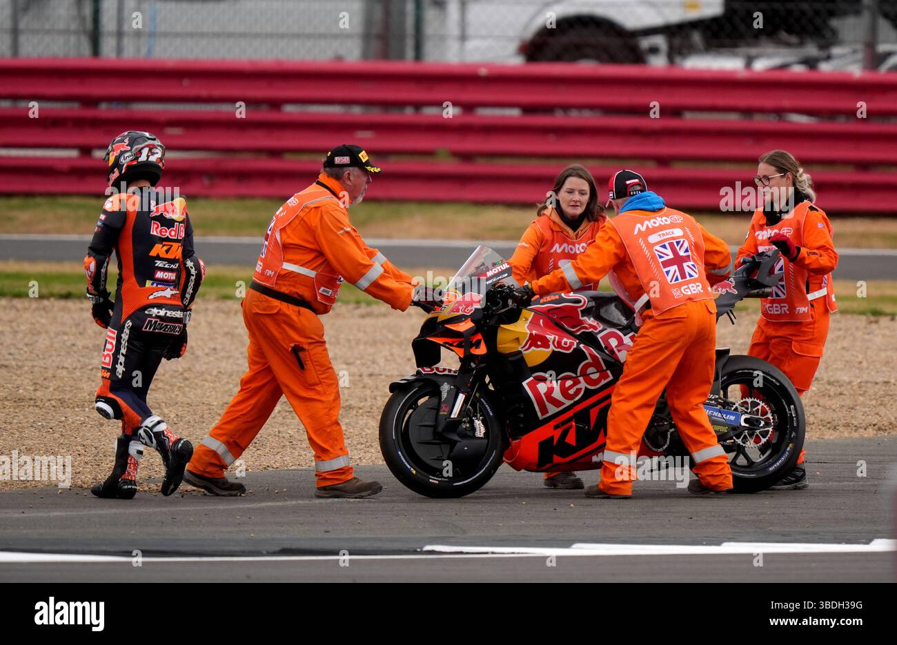 Red Bull KTM Tech3's Maverick Vinales in free practice two during the ...